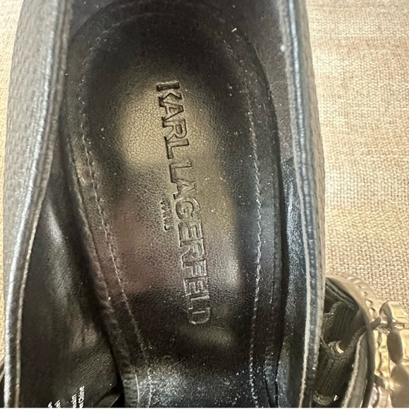 Karl Lagerfeld | Shoes | Karl Lagerfeld Black Crystals Paris Caela ...